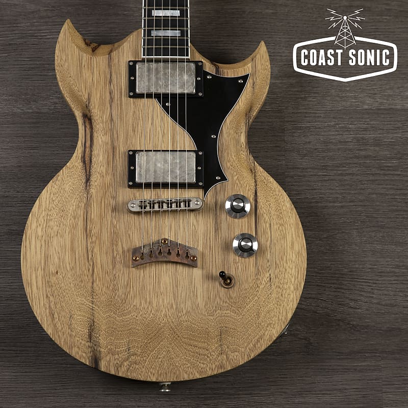 Dunable Guitars Minotaur Natural Black Limba | Reverb