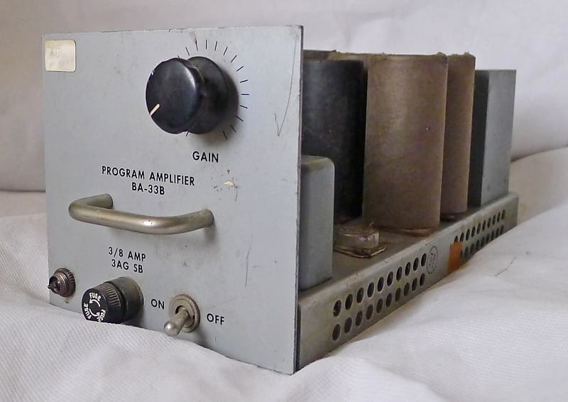 RCA BA33 Germanium Transistor Preamp From RCA's 24th ST | Reverb UK