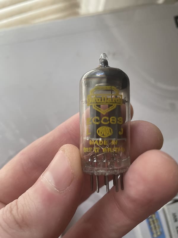 Mullard 12ax7/ecc83 1964 Yellow print | Reverb