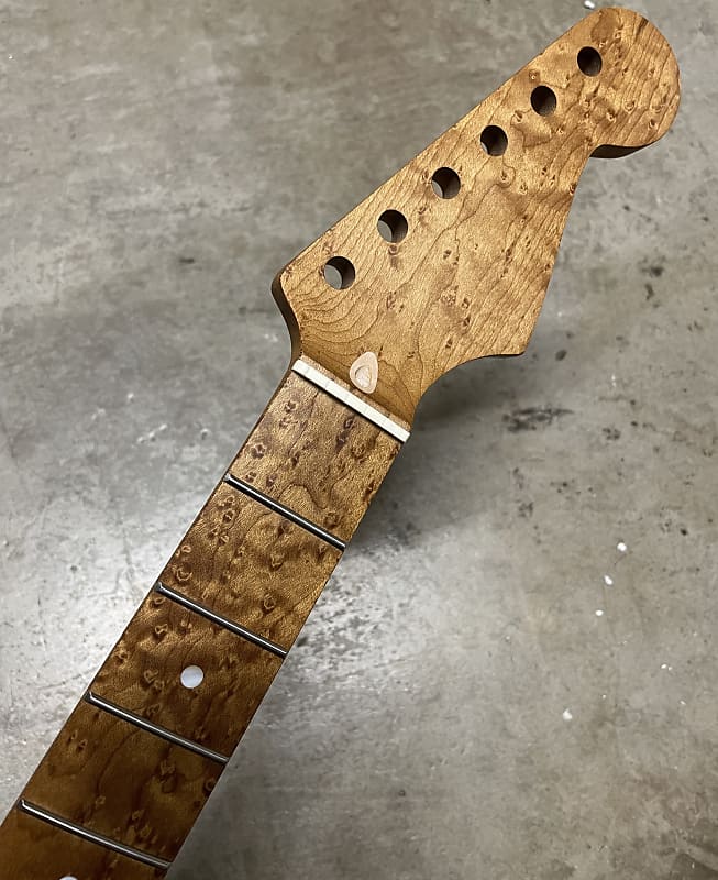 Roasted AAA Birdseye Maple Strat Neck fits fender | Reverb