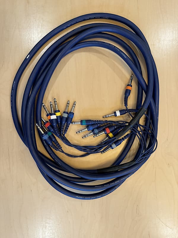 AV Link TRS 20 foot 8 channel balanced 1/4" snake 2000s - | Reverb