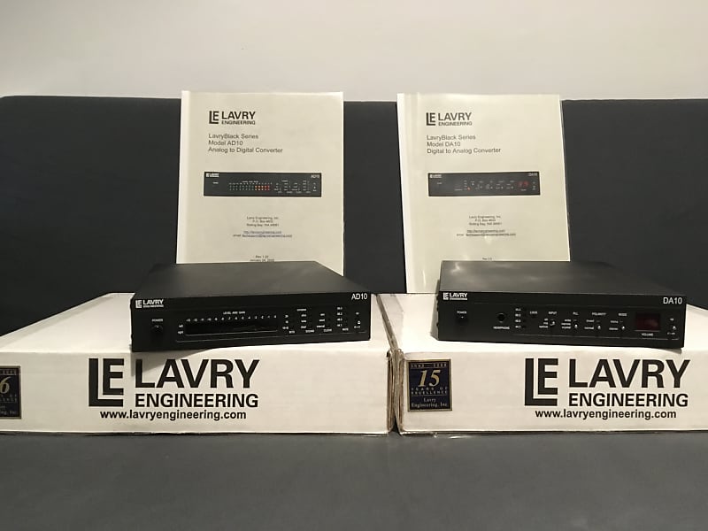 Lavry Engineering Model DA10 & AD10 (Stereo | Reverb Australia