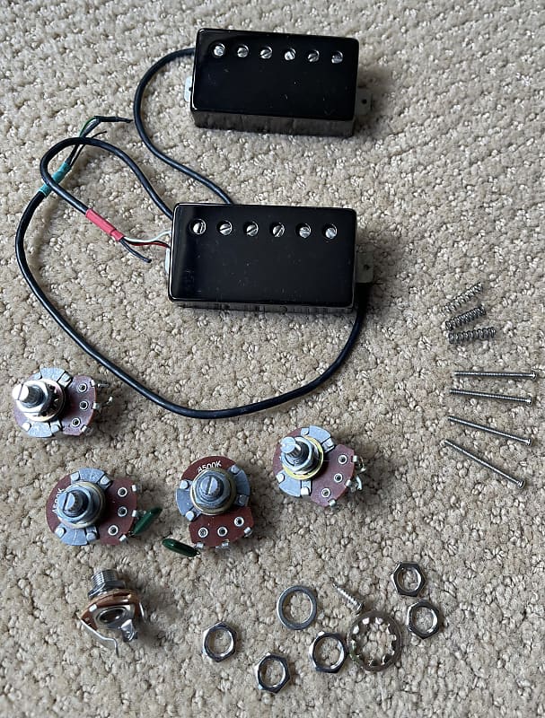 PRS Zach Myers Shinedown 245 S Humbucker Pickup Set Black | Reverb