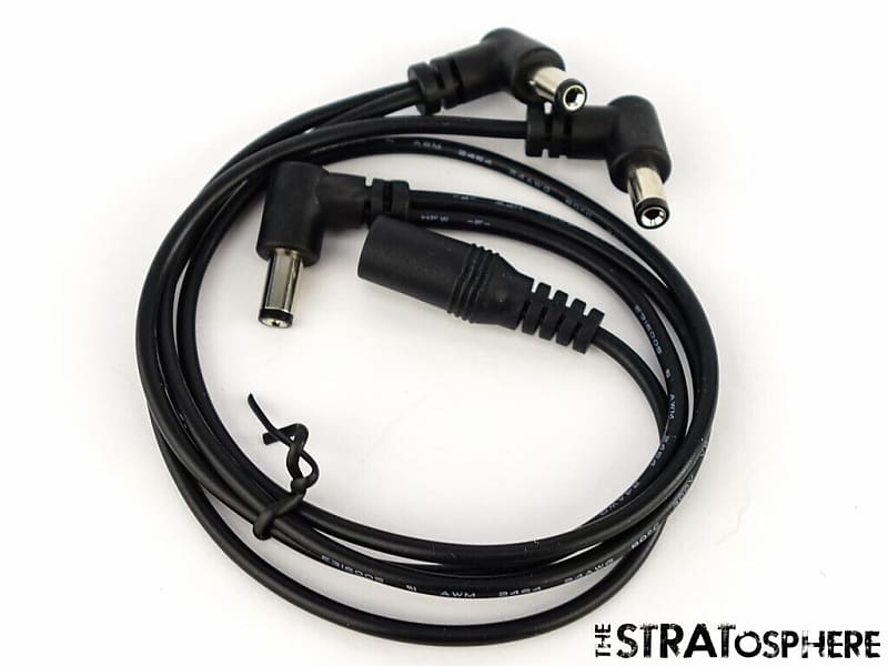 *NEW 3 Way Daisy Chain Cable Cord for Guitar Effects Pedal | Reverb