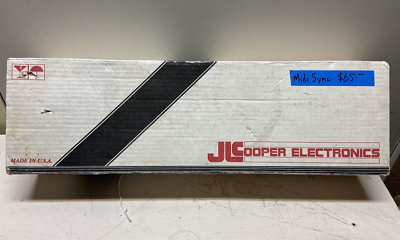 JL Cooper Electronics PPS 100 Rack MIDI SMPTE Synchronizer | Reverb