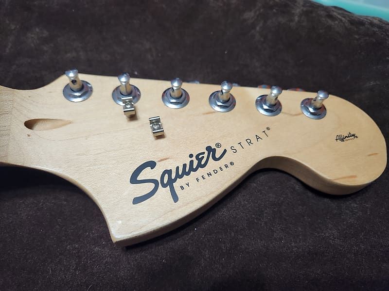 Squier Affinity Stratocaster Neck 2020 - Maple | Reverb