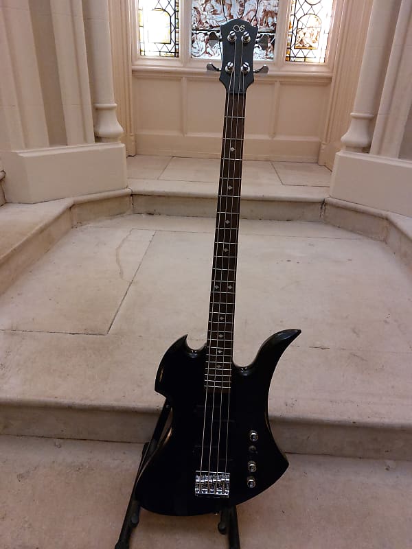 Samick Mockingbird Bass 1980's - Black | Reverb UK