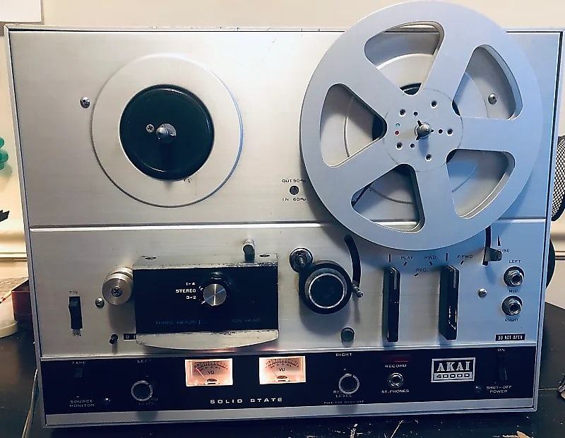 Akai 4000D Reel-to-Reel Tape Deck | Reverb