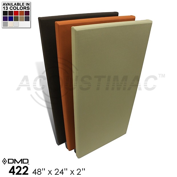Acoustimac DMD-422 Acoustic Panel 48"X24"X2" in Black | Reverb