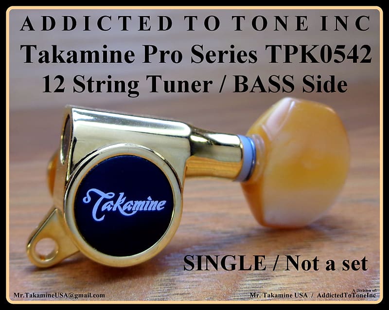 Takamine Takamine Pro Series TPK0542 12 String SINGLE Tuner / | Reverb