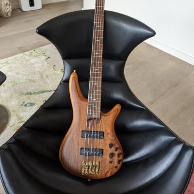 Ibanez SDGR 5 String Bass Premium Natural Stunning | Reverb