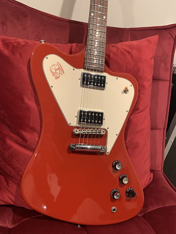 Gibson Custom Shop Non-Reverse Firebird 2008 Cardinal Red | Reverb
