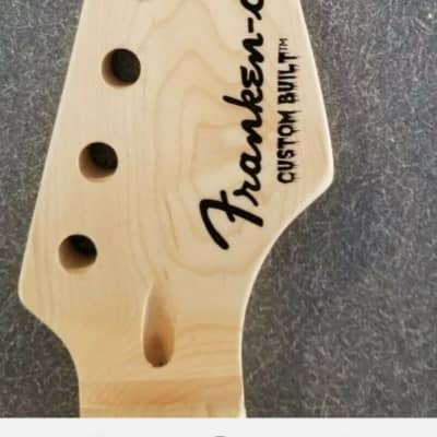Partscaster 2 -Laserjet Frankenstrat® Headstock Decals on | Reverb