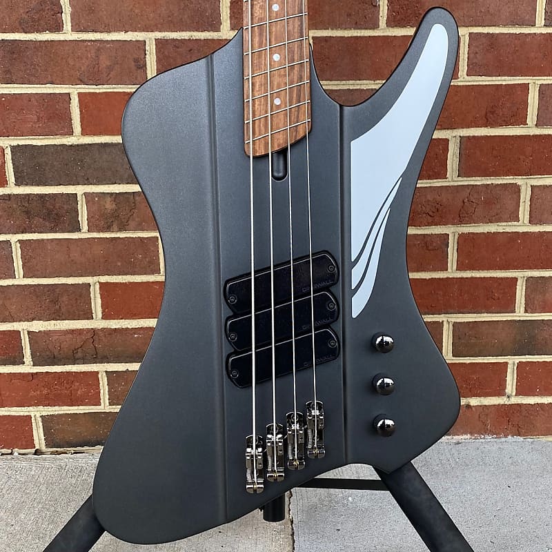 Dingwall D-Roc Standard 4-String,Matte Metallic Black, Pau | Reverb
