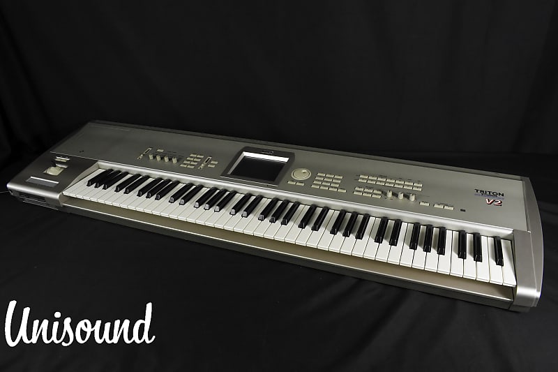 Korg Triton Studio V2 76Key Synthesizer Workstation in Very | Reverb