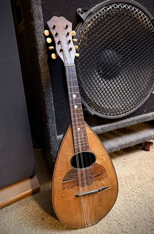 Vintage Mandolin Made in Naples Italy by maker Angelo | Reverb