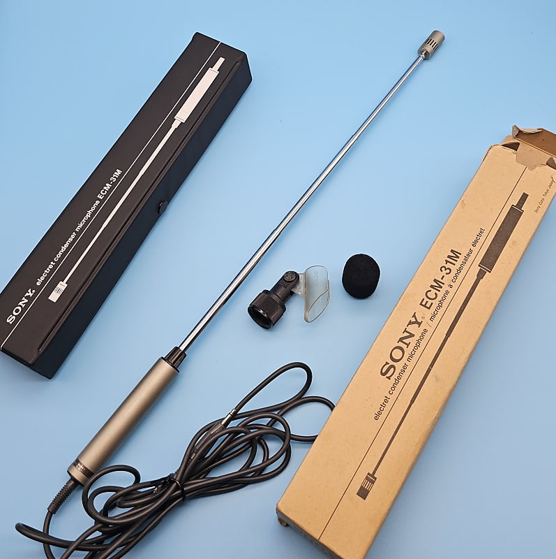 RARE ☆ 1970s Sony ECM-31 Game show Style Telescopic | Reverb