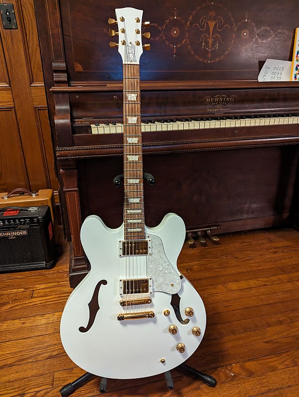 Precision Guitar Kits 335 Style Semi Hollow Fralin/Duncan - | Reverb