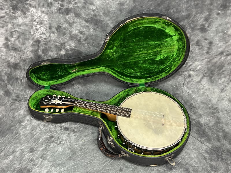 Bruno Banjolin 1920’s Koa and ivory bridge! | Reverb