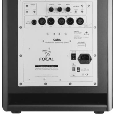 Focal Sub6 11" Powered Studio Subwoofer | Reverb