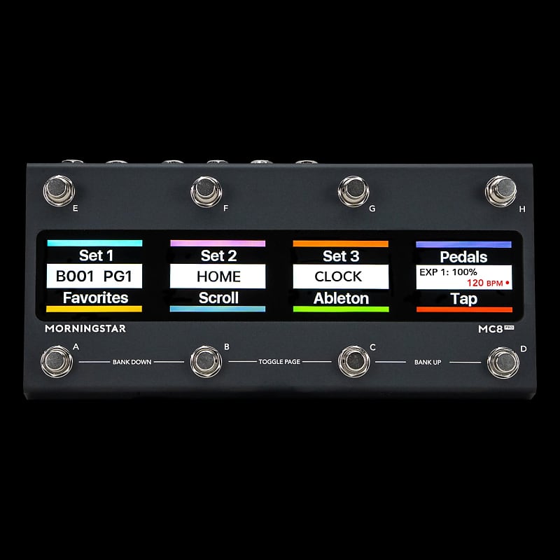 Morningstar MC8 PRO Midi Controller B-Stock | Reverb