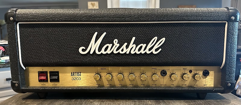 Marshall 3203 30W HEAD 1989 - BLACK | Reverb