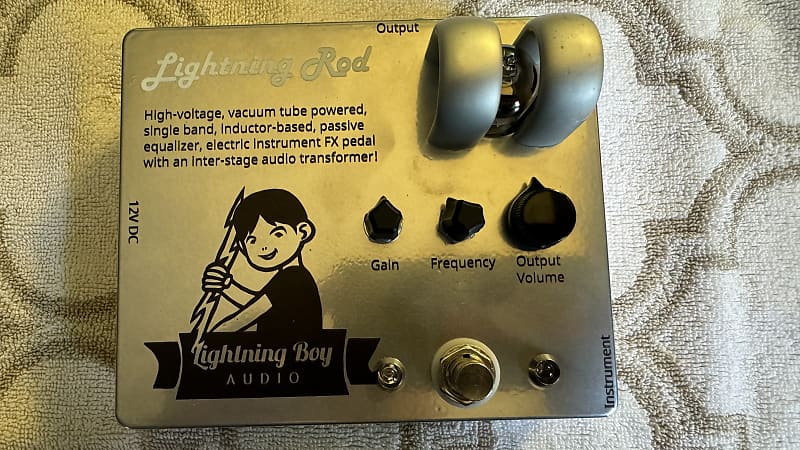 Lightning Boy Lightning Rod 2023 - Silver | Reverb