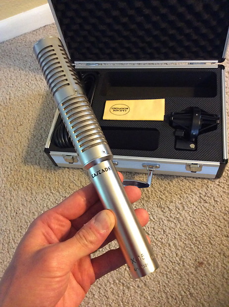 Cascade Microphones X-15 Stereo Ribbon Microphone Silver | Reverb