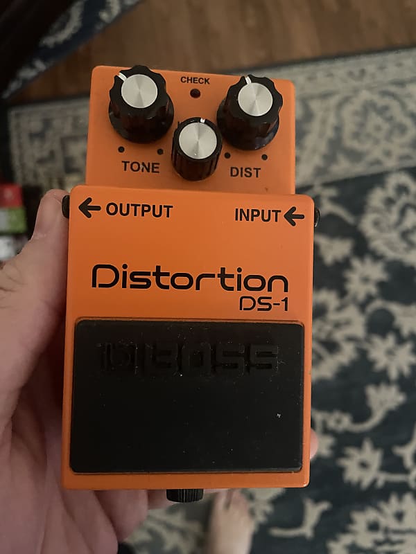 Boss DS-1 Distortion (Silver Label) 1994 - Present - Orange | Reverb