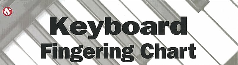 Keyboard Fingering Chart | Reverb
