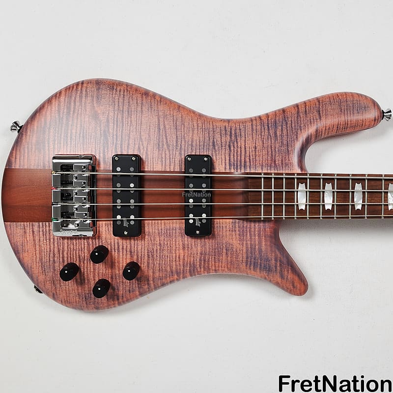 Spector Euro RST 4-String Bass Sundown Glow Maple Empress | Reverb