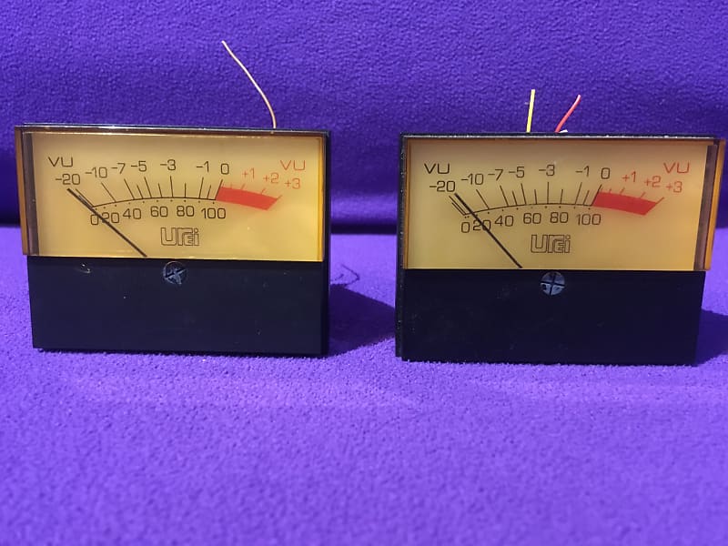 Urei VU-Meter !#2 of 2 ! Original Modutec vintage Meter. | Reverb