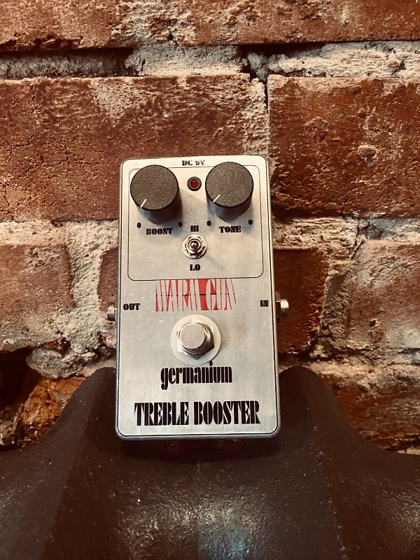 Germanium Treble Booster pedal effect Rangemaster | Reverb UK