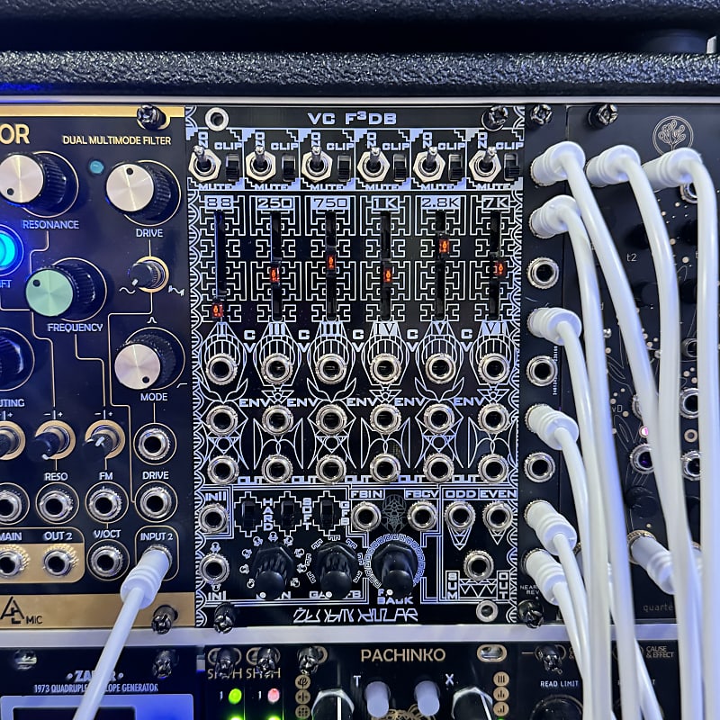 Zlob Modular F3DB Filter Bank Distortion Eurorack Modular | Reverb UK