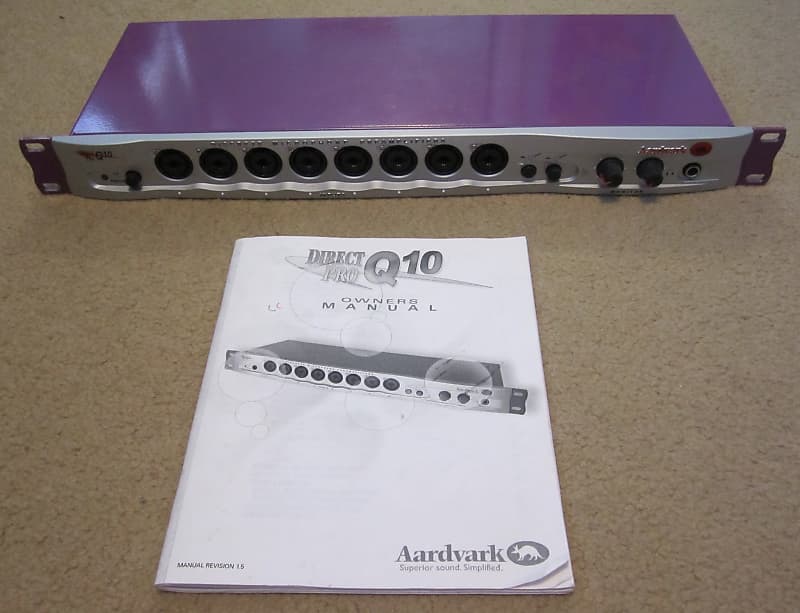 Aardvark Q10 Direct Pro Discrete Microphone Preamplifier | Reverb