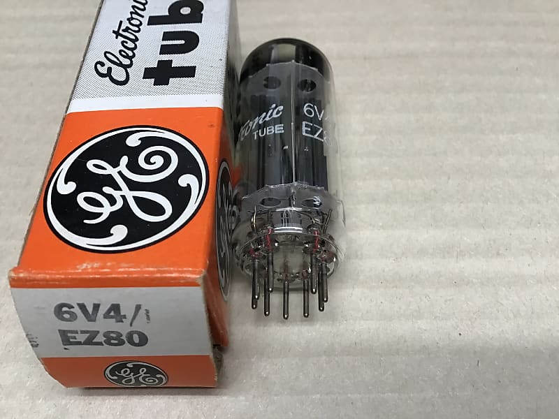 G.E 6V4/EZ80 Great Britain NOS | Reverb