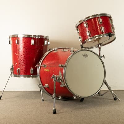 1960s Trixon Telstar Red Croco Drum Set | Reverb