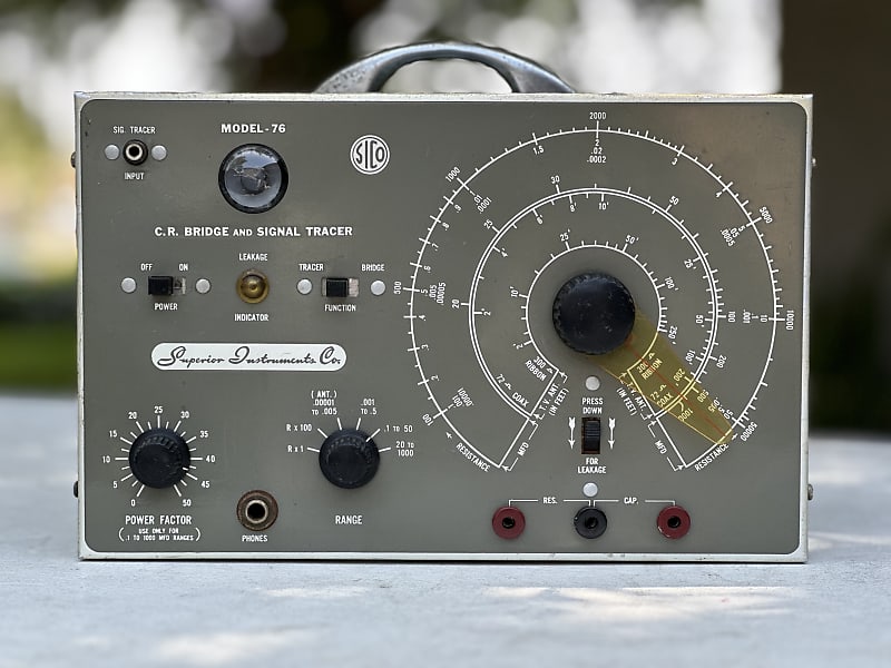 Superior Instruments C. R. Bridge and Signal Tracer 76 | Reverb