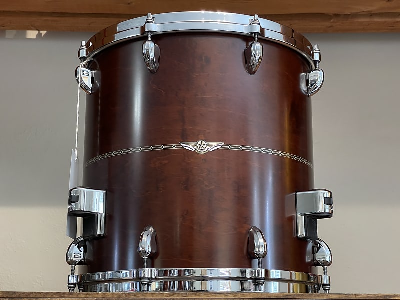 2022 Tama Star Maple 14" Satin Antique Brown Floor Tom - | Reverb