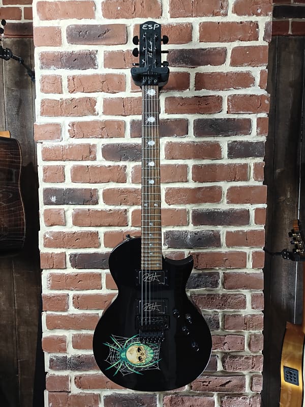 Esp 30th Anniversary KH-3 Spider Kirk Hammet Black | Reverb