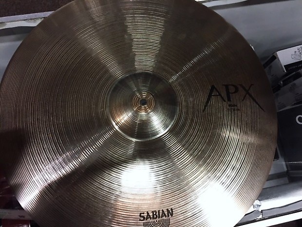 22" Sabian APX Ride - Crisp, Cutting and Clear! | Reverb