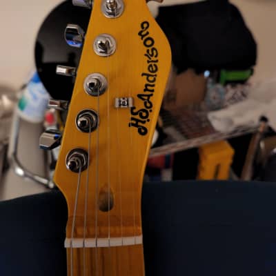 HS Anderson Copy MadCat Telecaster 2021 Vintage Flame | Reverb