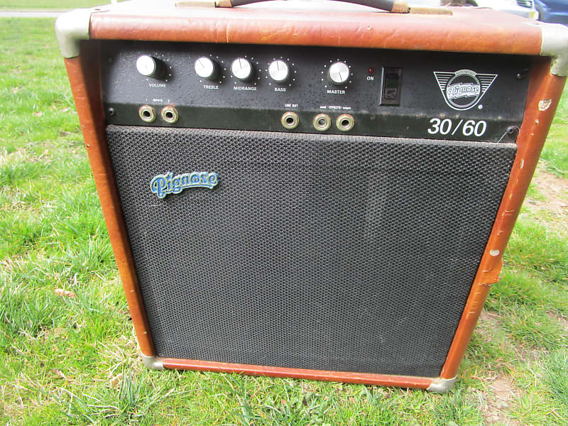 Pignose 30/60 Guitar Amp, 1970's, 1-12" speaker, Cranks | Reverb