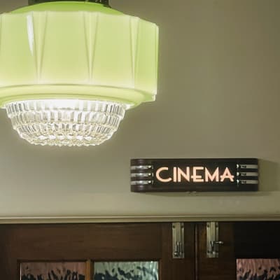 Cinema Light BATTERY POWERED 14" Sign for Home | Reverb Australia