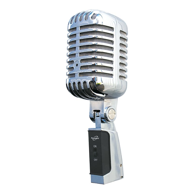 SoundArt 'Vintage' Dynamic Microphone with Deluxe Carry Case | Reverb