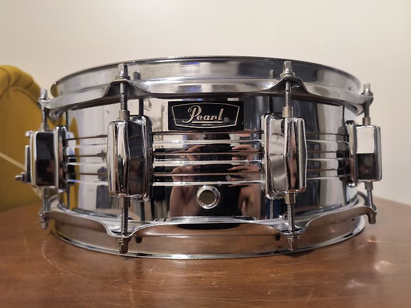 Vintage 1970s Pearl Jupiter Snare Drum in Chrome over | Reverb UK