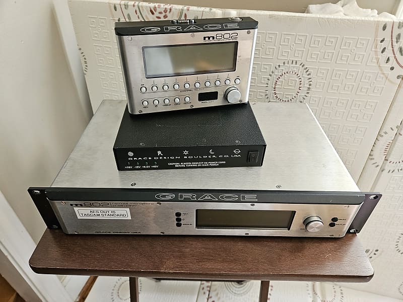 Grace Design m802 8-Channel Microphone Preamplifier w/ AD | Reverb