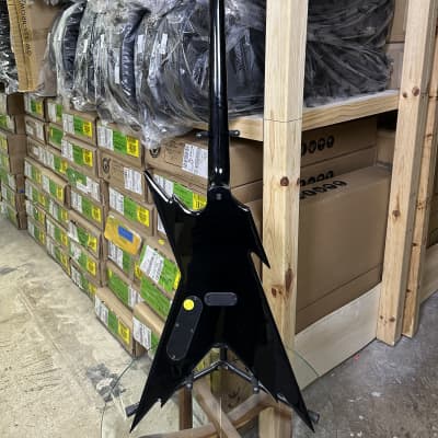 Dean Dime Razorback Bass HUSK - Classic Black #81316 | Reverb