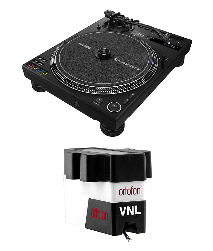 Pioneer DJ PLX-CRSS12 Hybrid Turntable Package with VNL | Reverb