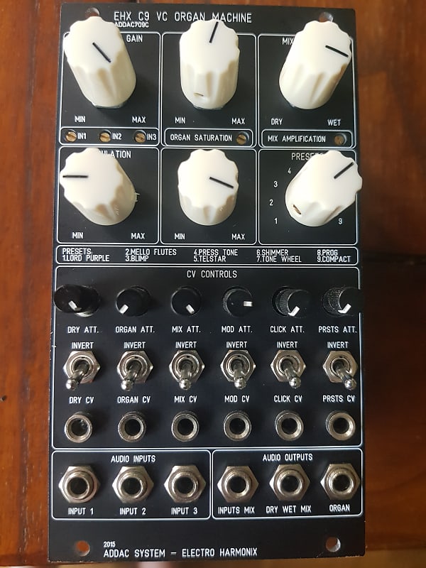 ADDAC System ADDAC709C EHX C9 VC ORGAN MACHINE | Reverb